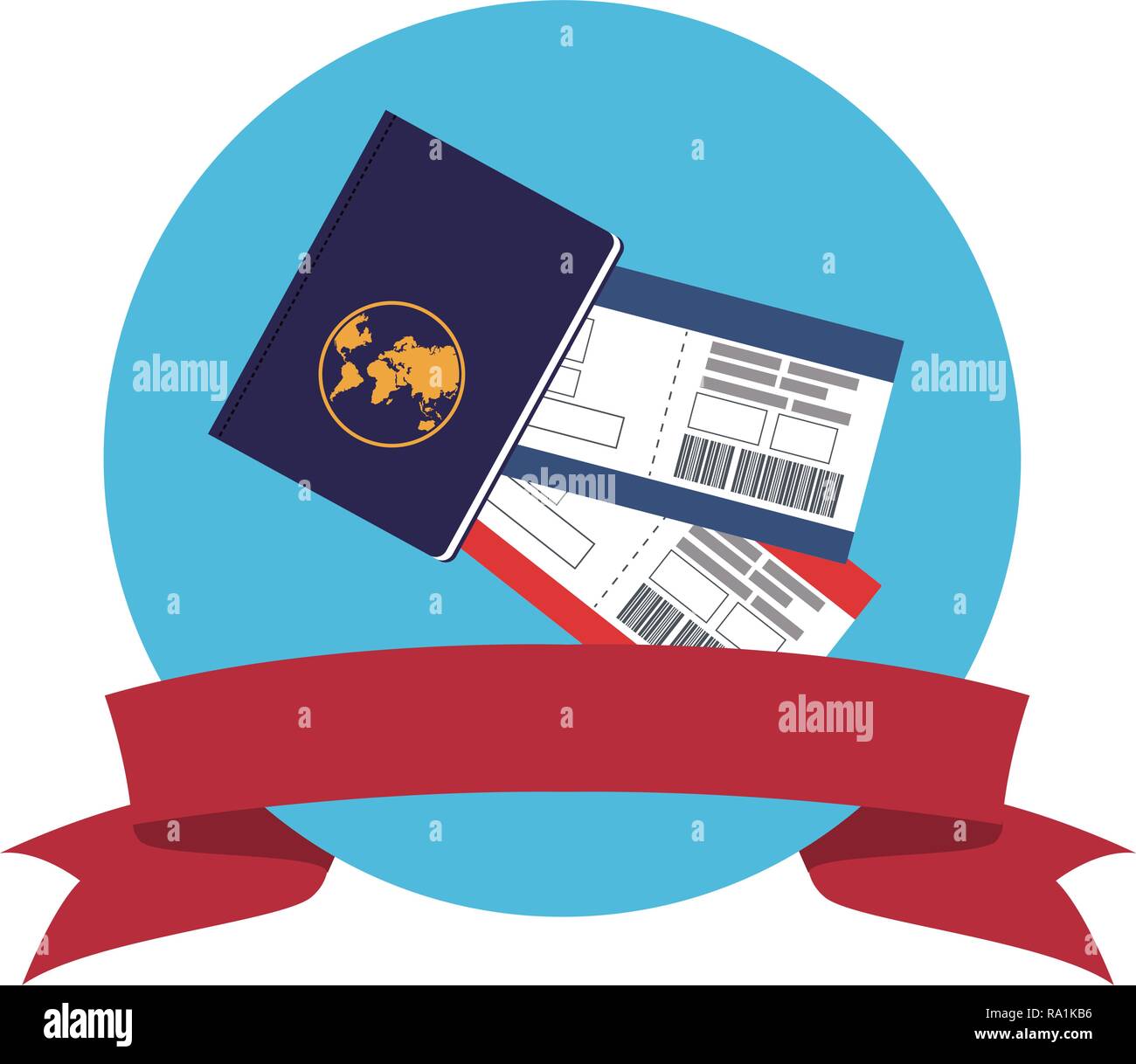 Map showing journey Stock Vector Images - Alamy