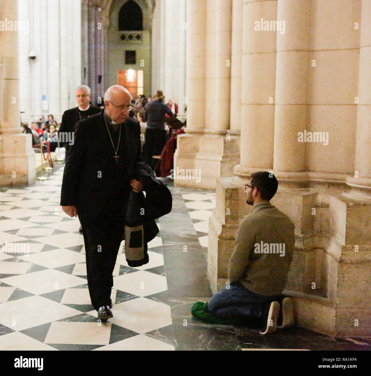 Madrid, Spain. 29th Dec, 2018. The Spanish Roman Catholic Archbishop of ...