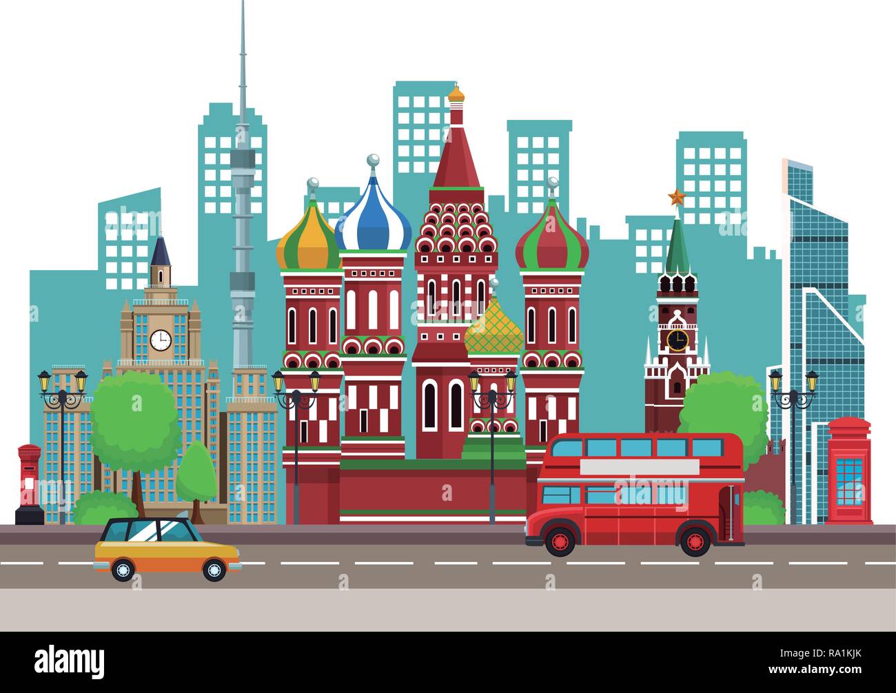 Russian visit Stock Vector Images - Alamy