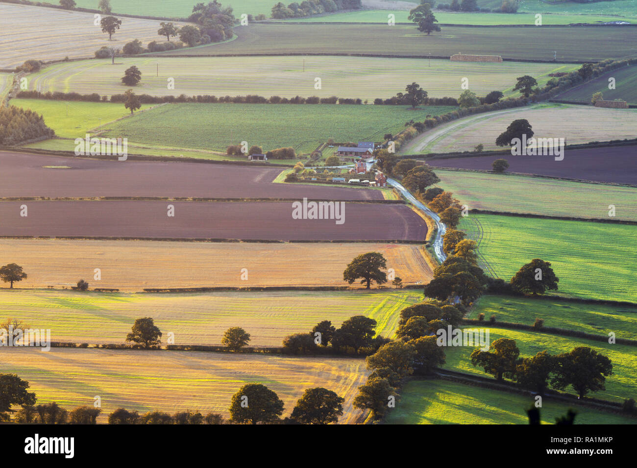 Patchy fields hi-res stock photography and images - Alamy