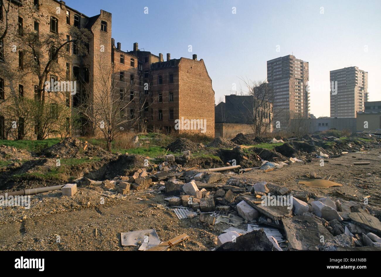 Communist urban redevelopment hi-res stock photography and images - Alamy
