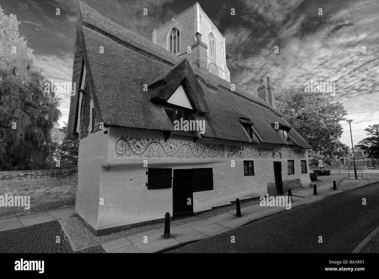 Bishop Bonners Cottage Museum, Dereham Market town, Norfolk, England ...