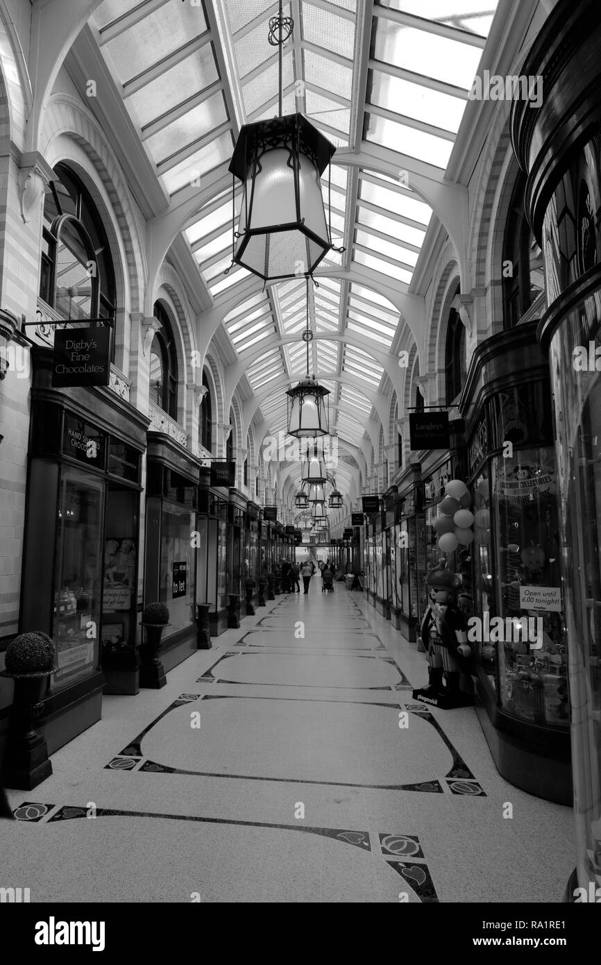 Royal arcade view Black and White Stock Photos & Images - Alamy