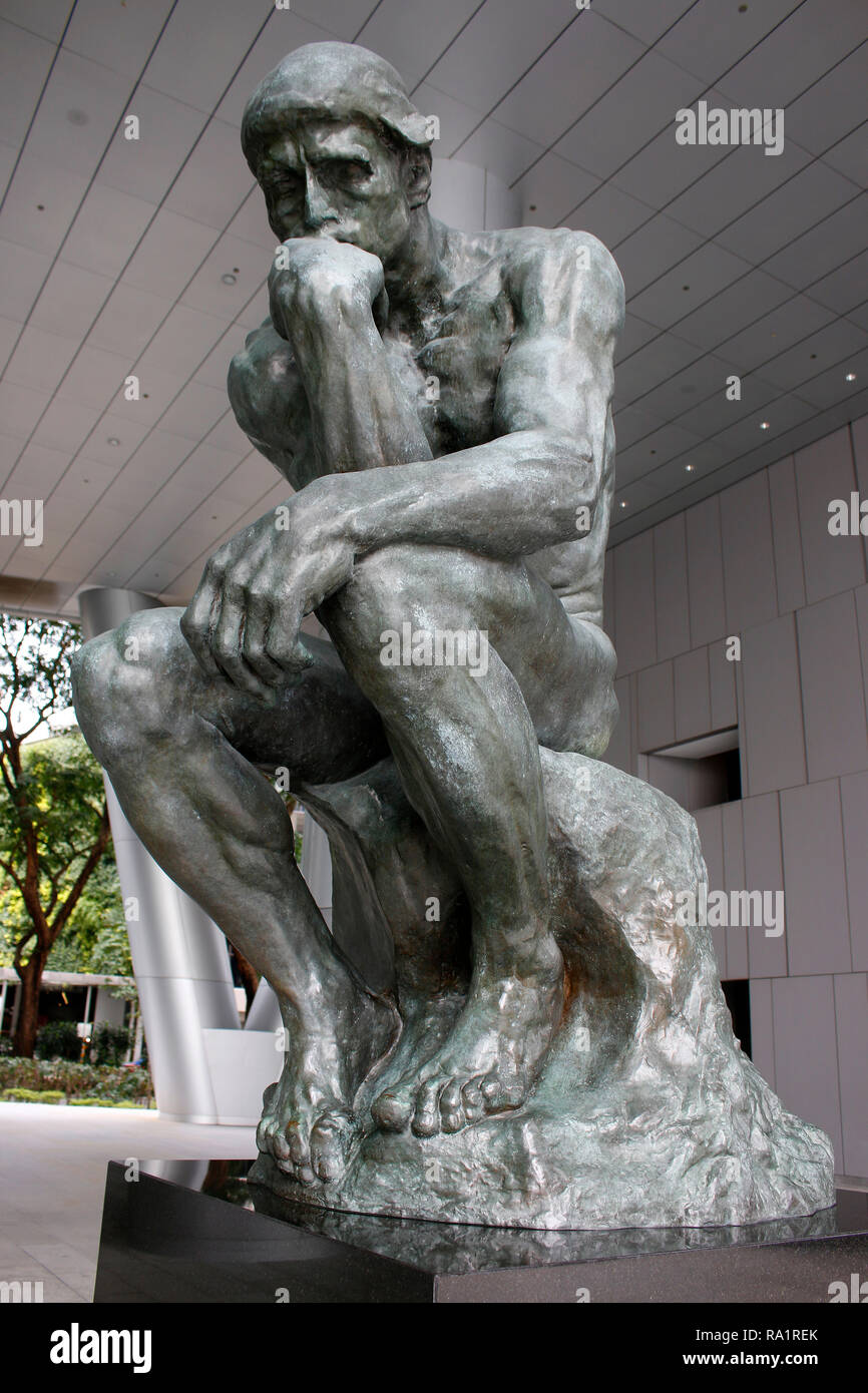 Singapur rodin skulptur hi-res stock photography and images - Alamy