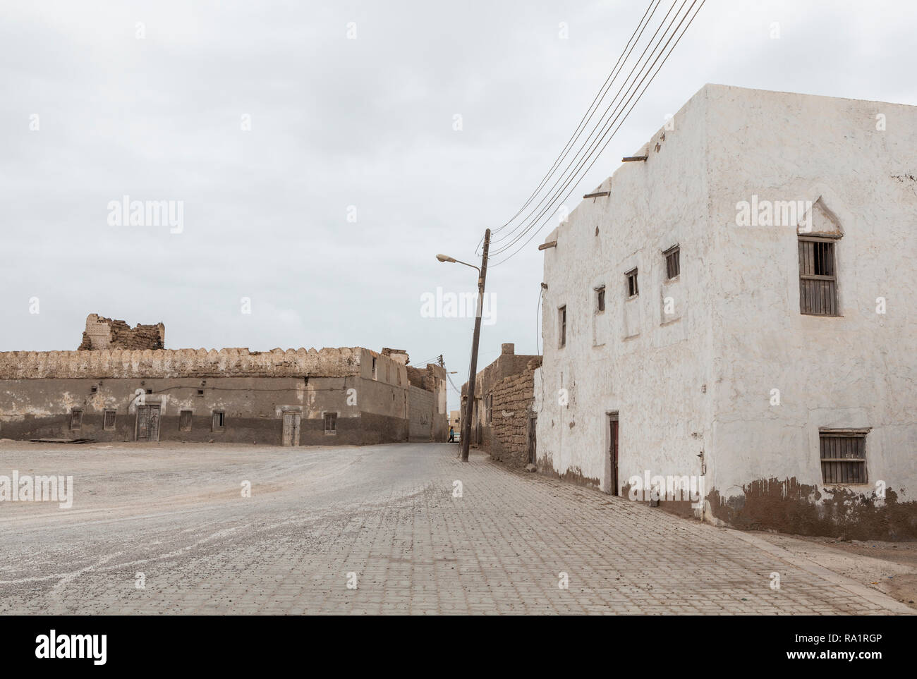 The historic town of Mirbat, near Salalah, Dhofar Province, Oman Stock ...