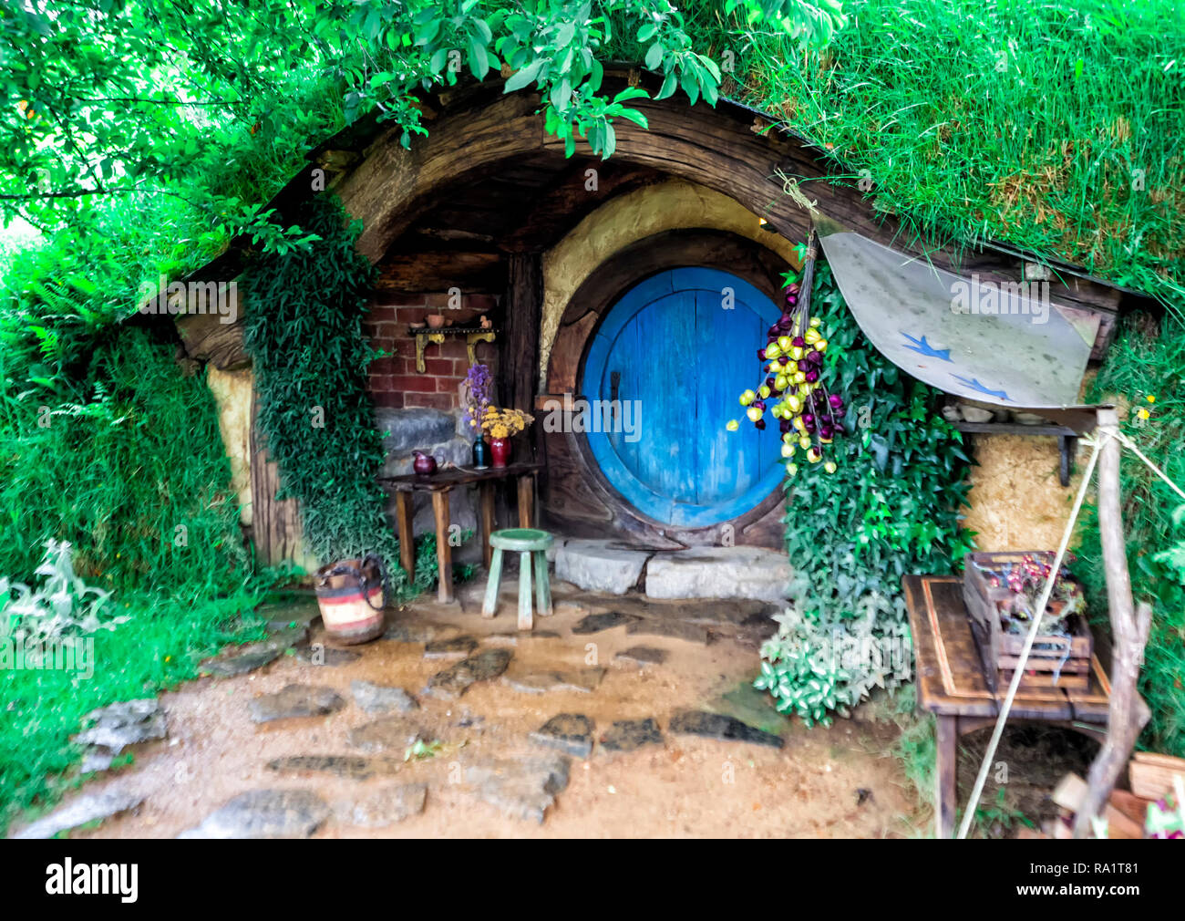 1st of December, 2018: Hobbit House at Hobbiton Movie Set - Matamata ...