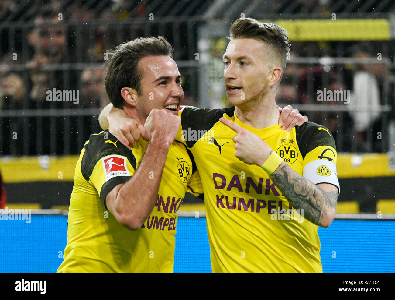 Marco Reus And Mario Gotze Celebration