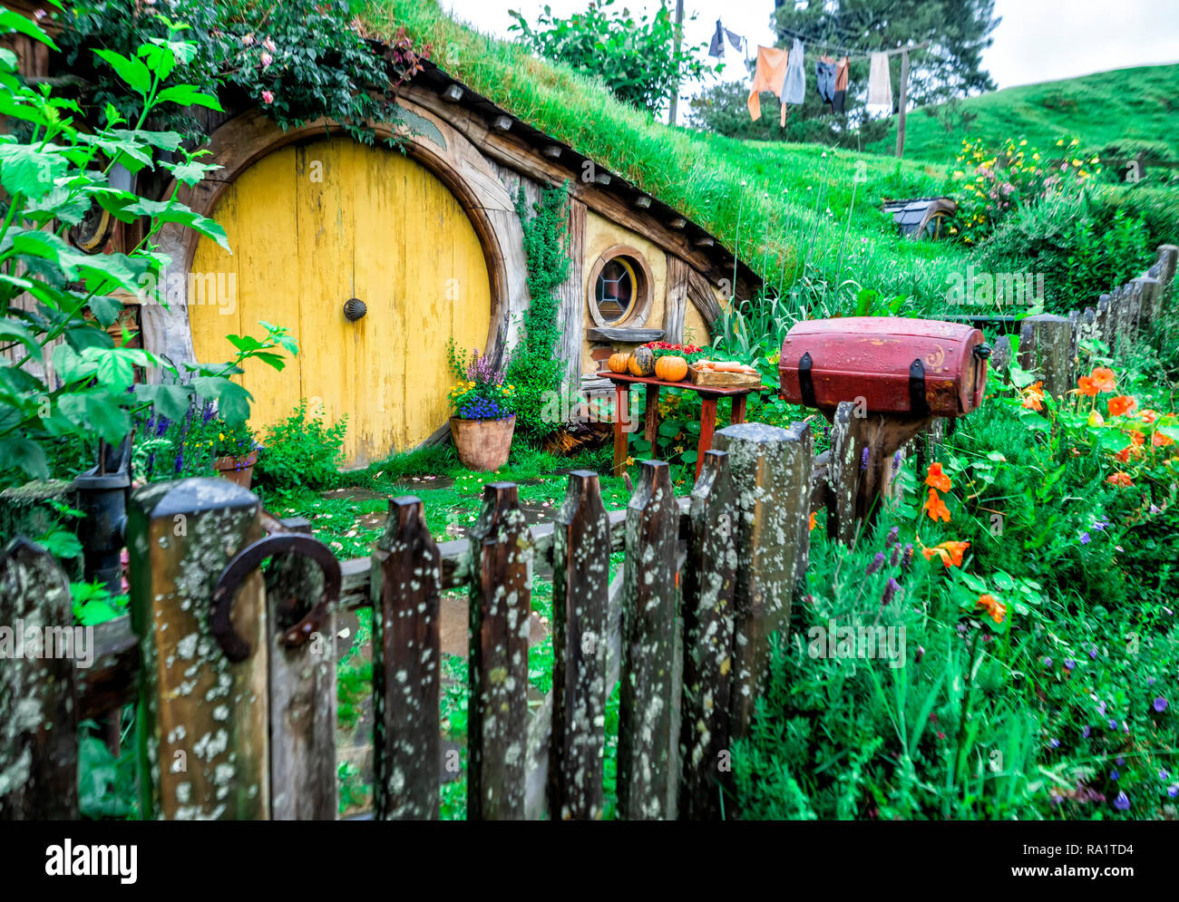 1st of December, 2018: Hobbit House at Hobbiton Movie Set - Matamata ...