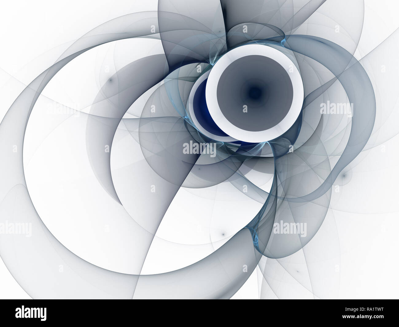 Dynamic smooth curve lines. Abstract futuristic and modern concept ...