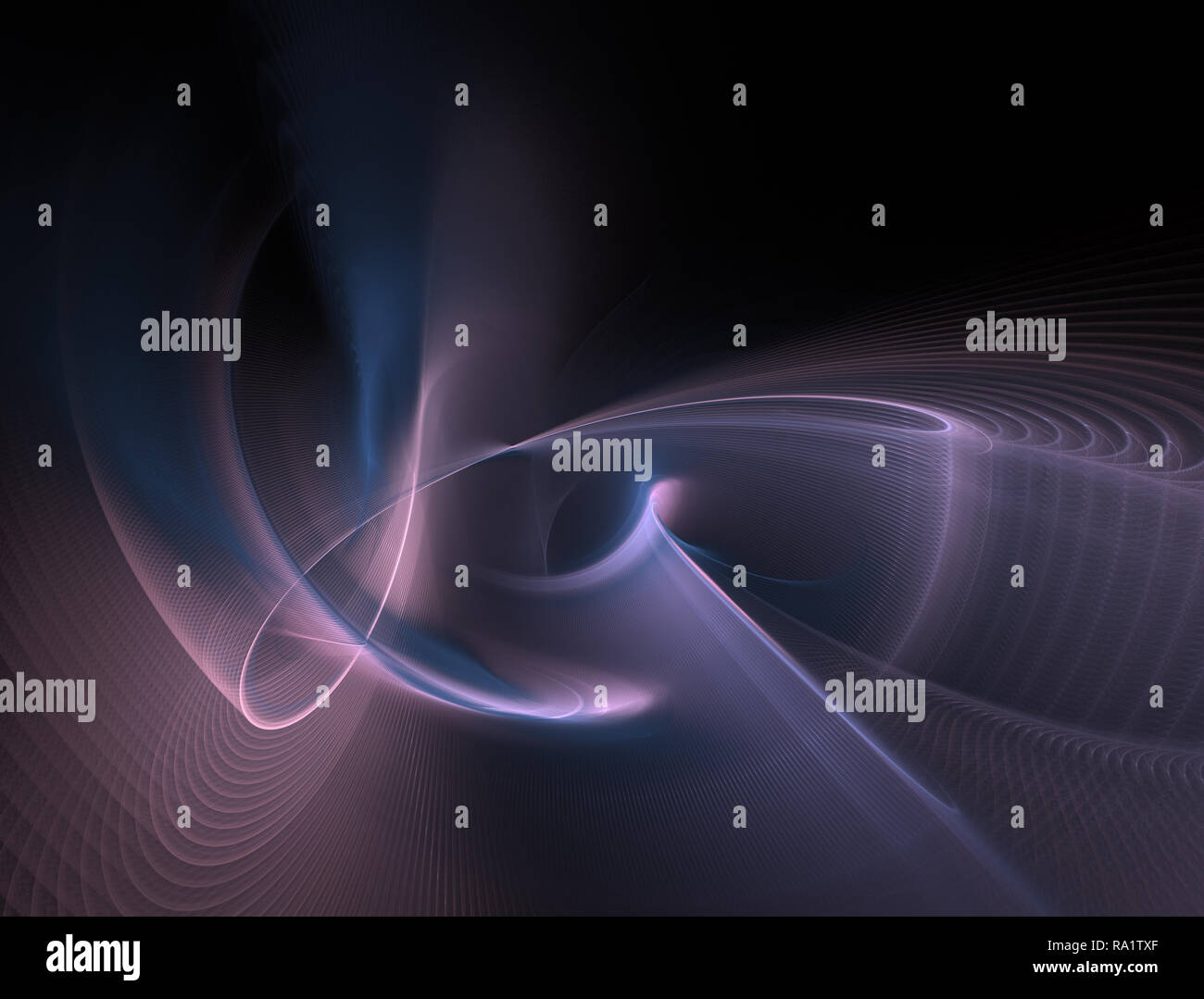 Color of waving smoke in the abstract background. Illustration wave ...