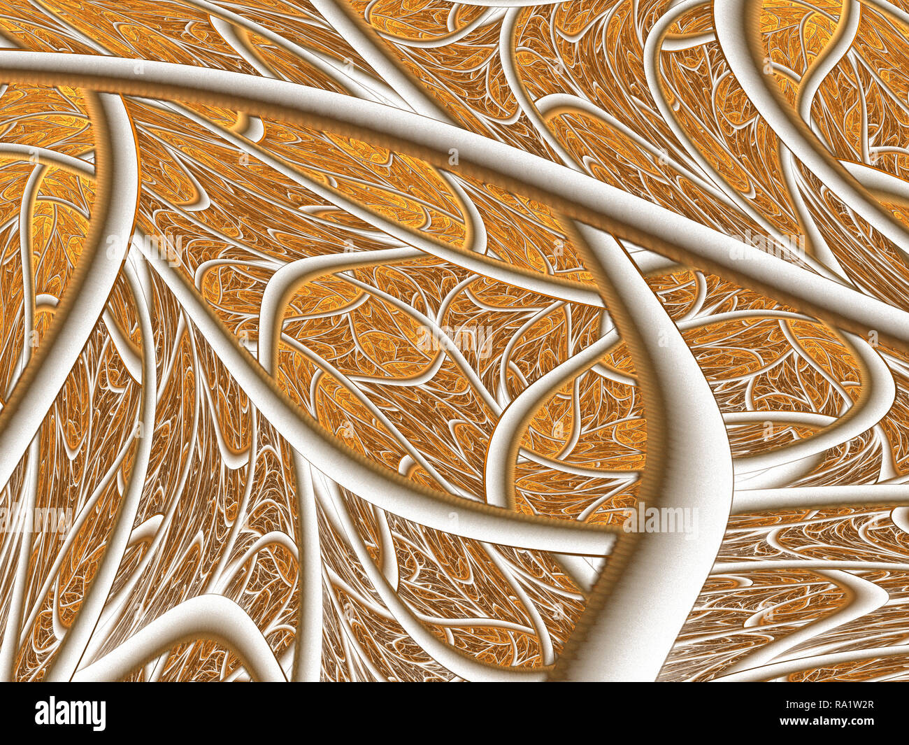 Structure of a leaf. Texture fractal design Stock Photo - Alamy