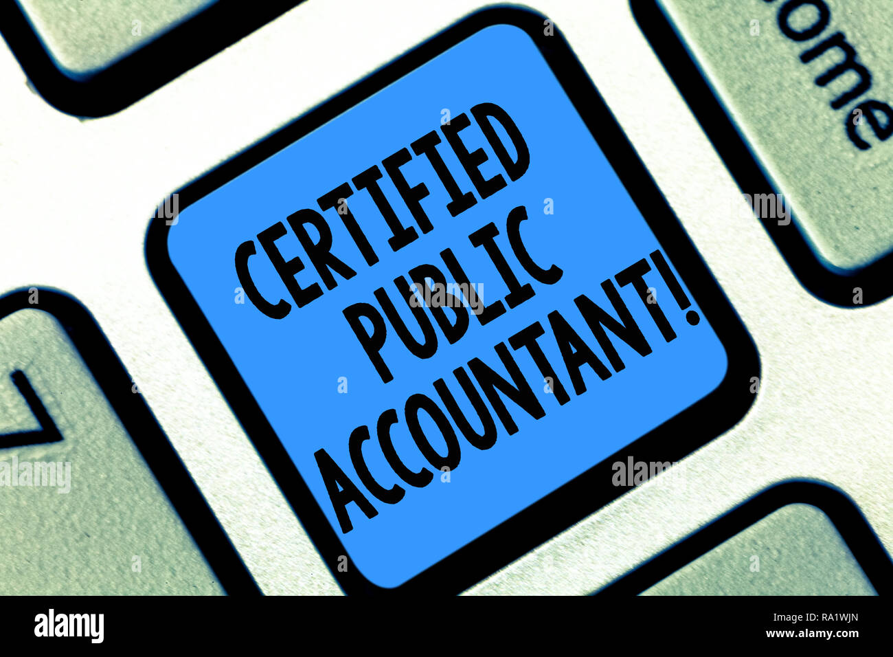 Certified public accountant hi-res stock photography and images - Alamy