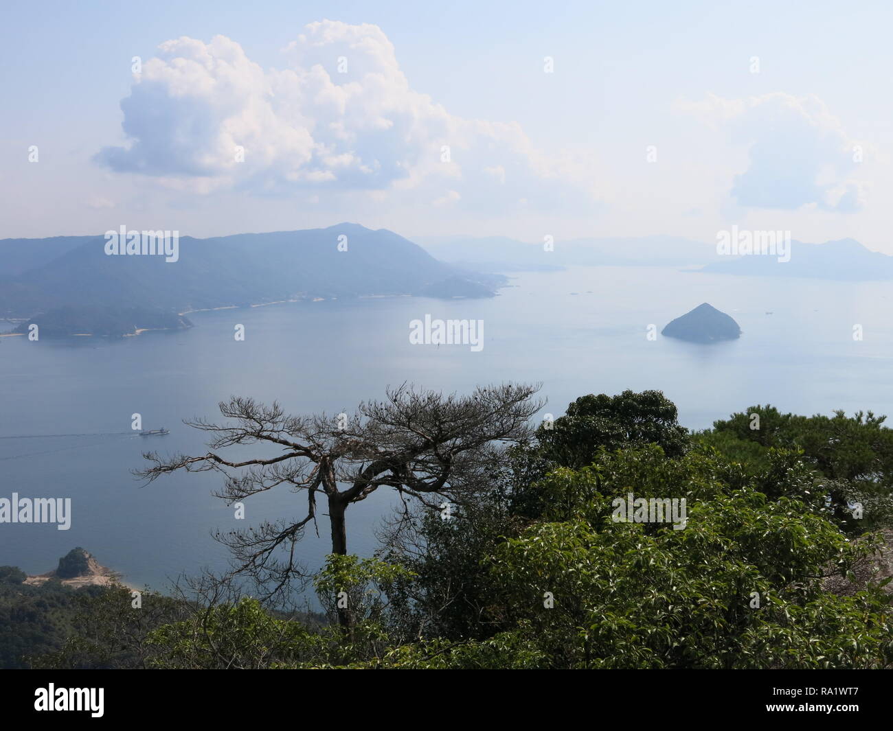 Stunning views from the top of Mount Misen, a favourite tourist ...
