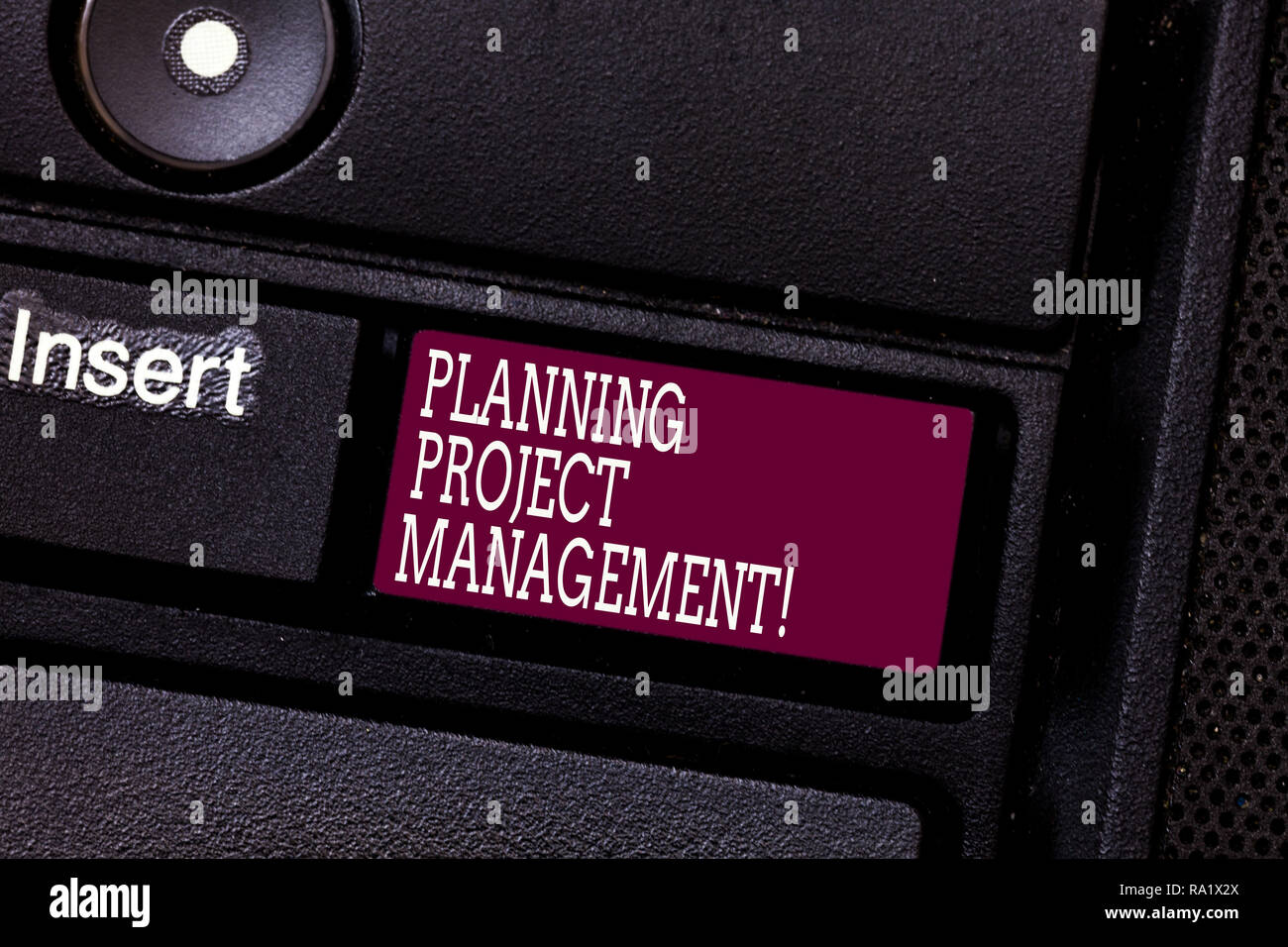 Word writing text Planning Project Management. Business concept for use ...