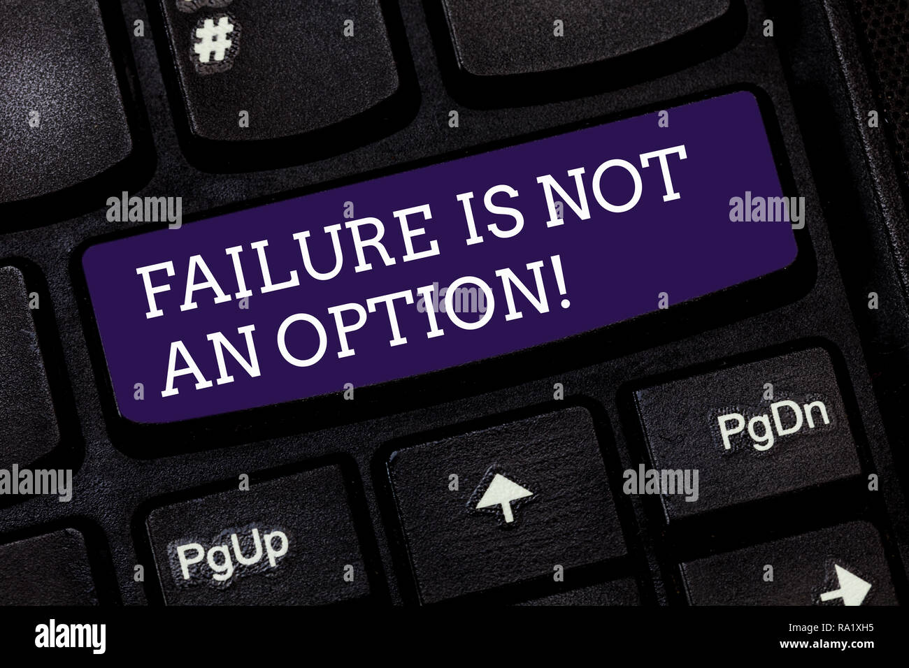 Failure Is Not An Option Stock Photos & Failure Is Not An Option Stock ...