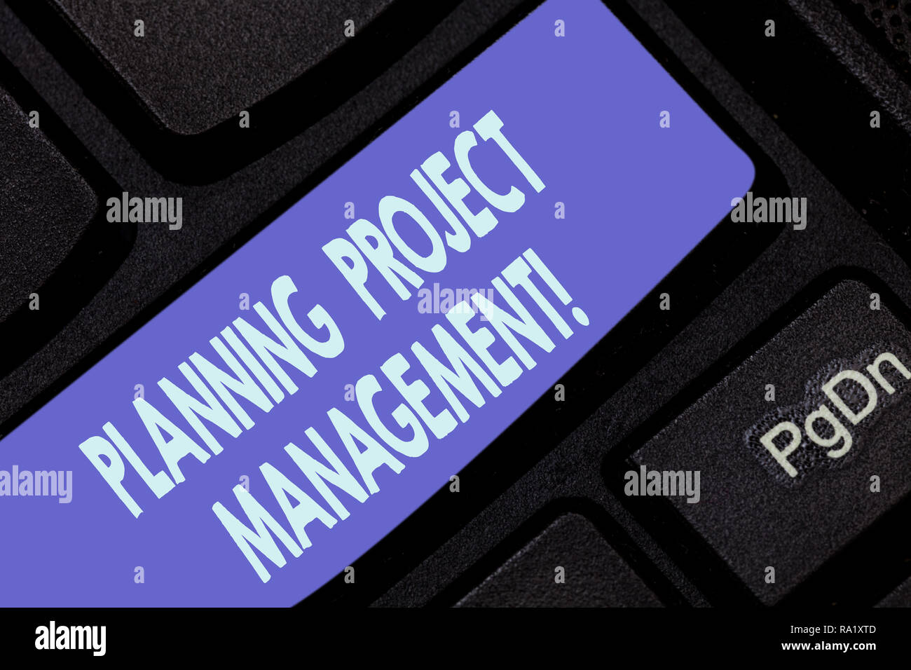 Handwriting text writing Planning Project Management. Concept meaning ...