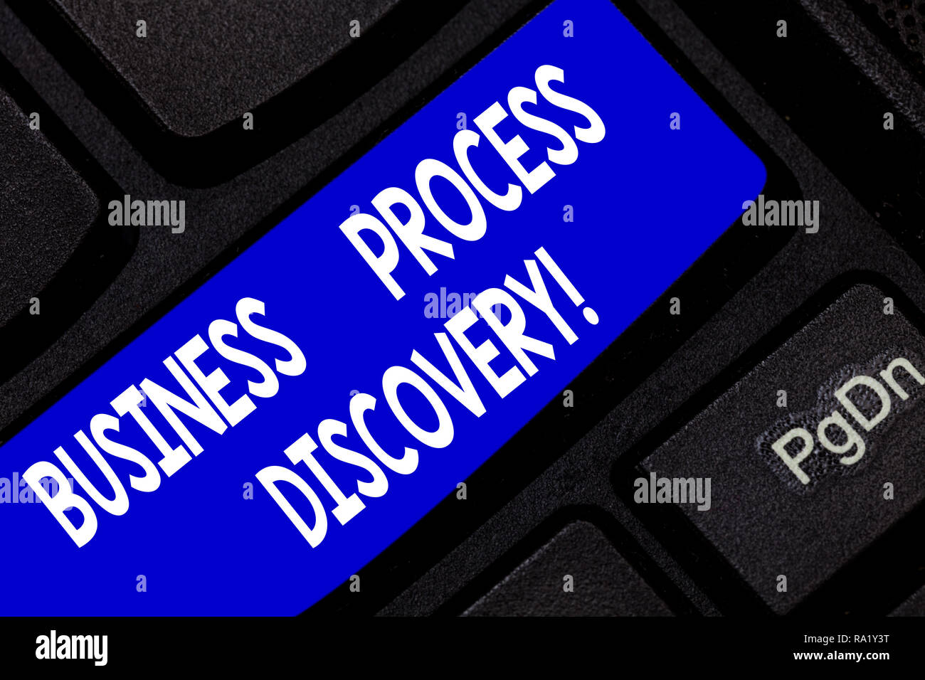Text sign showing Business Process Discovery. Conceptual photo ...