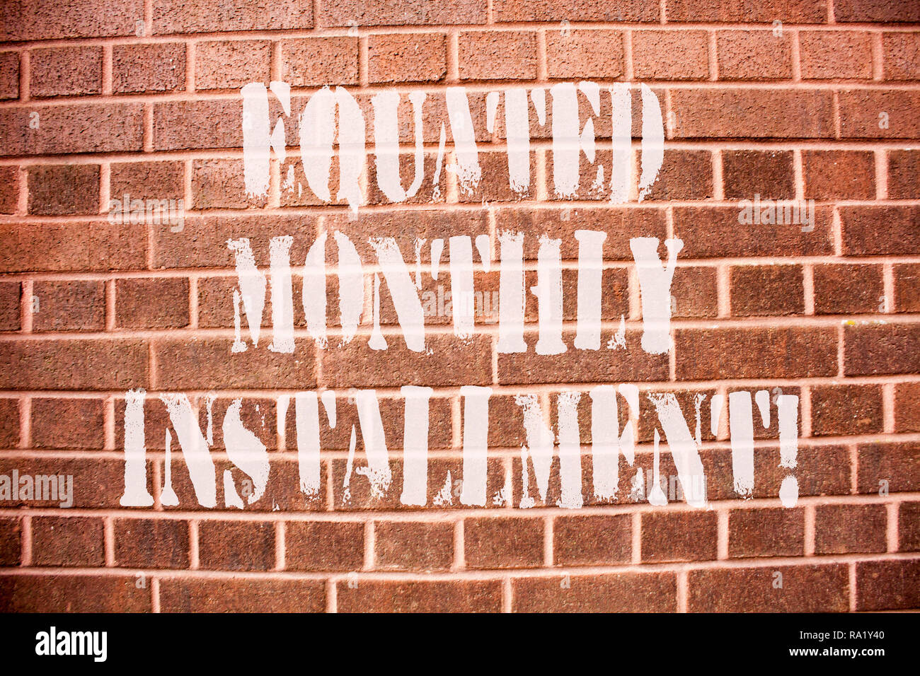 Monthly instalments hi-res stock photography and images - Alamy