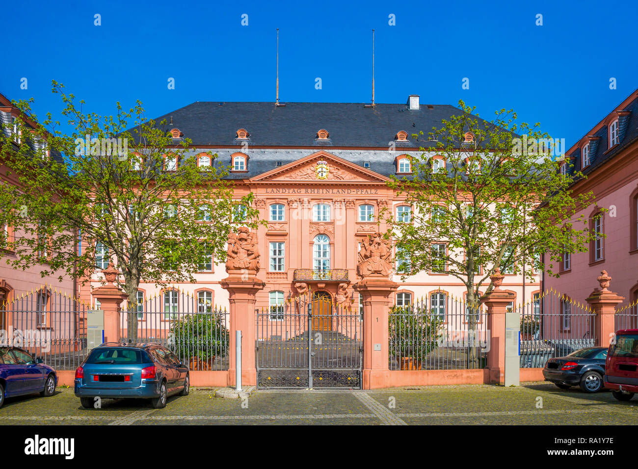 Parliament Building, Mainz, Germany Stock Photo - Alamy