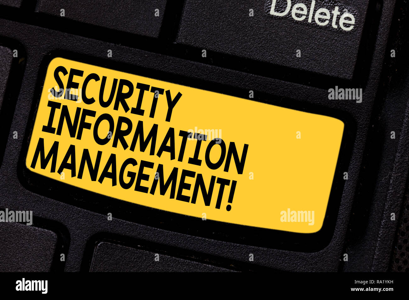 Handwriting Text Security Information Management Concept Meaning Collecting And Analyzing