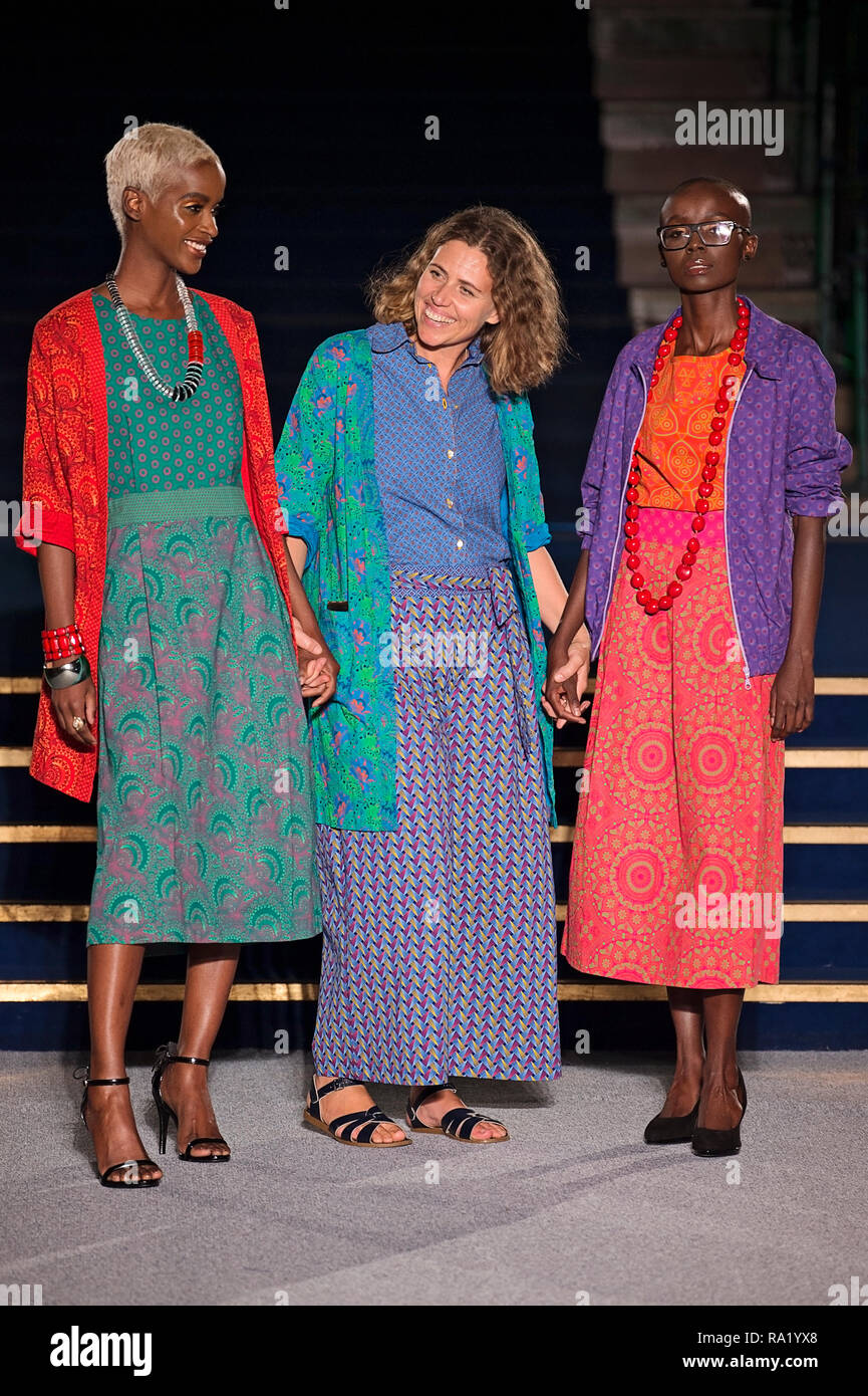 Africa Fashion Show 2018. Model images taken from press pit by ...