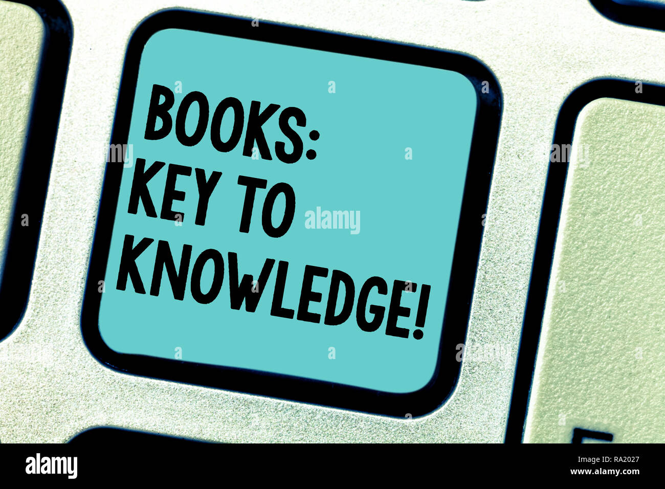 Handwriting text writing Books Key To Knowledge. Concept meaning ...