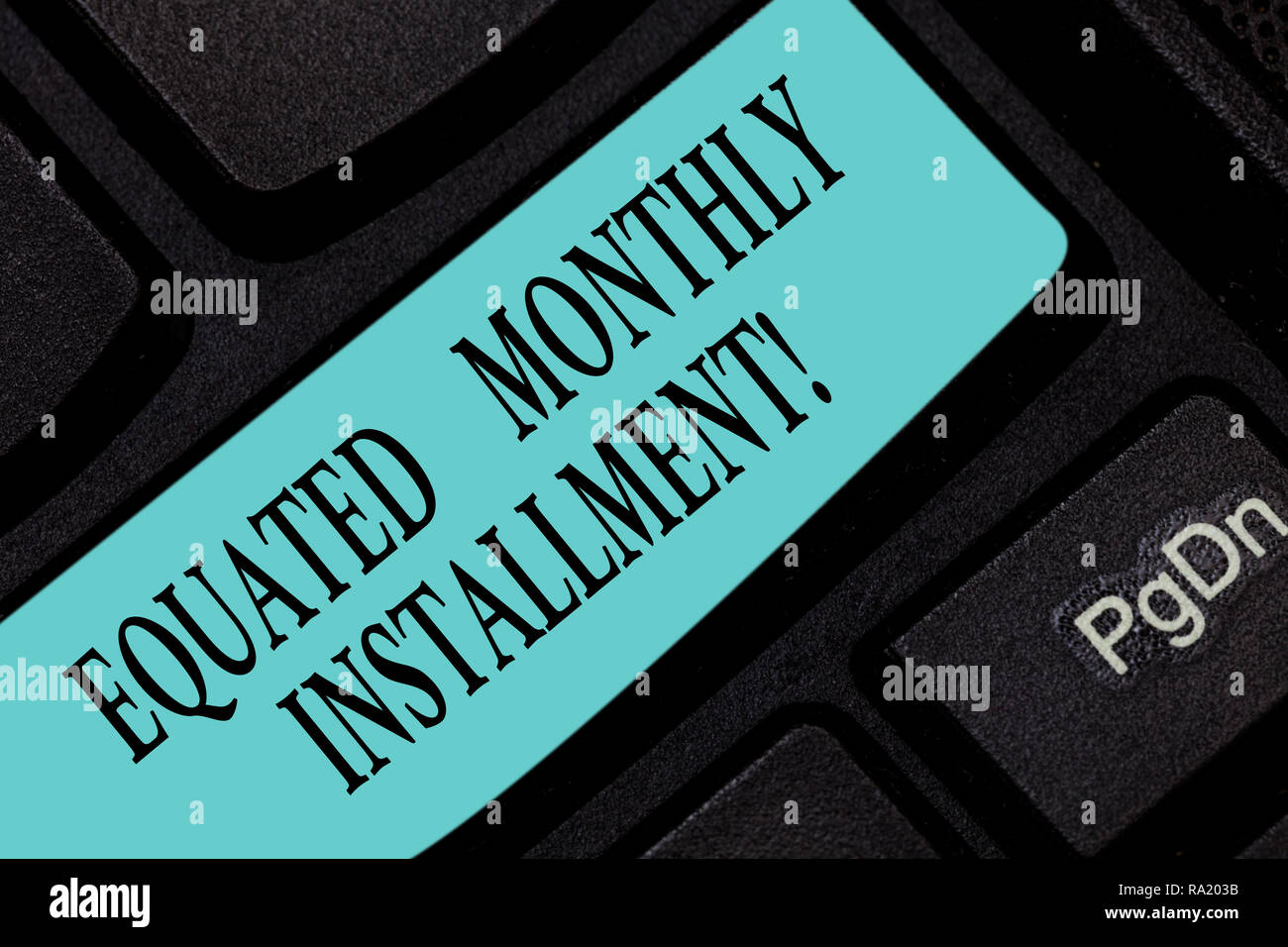 Equated Monthly Installment High Resolution Stock Photography and ...