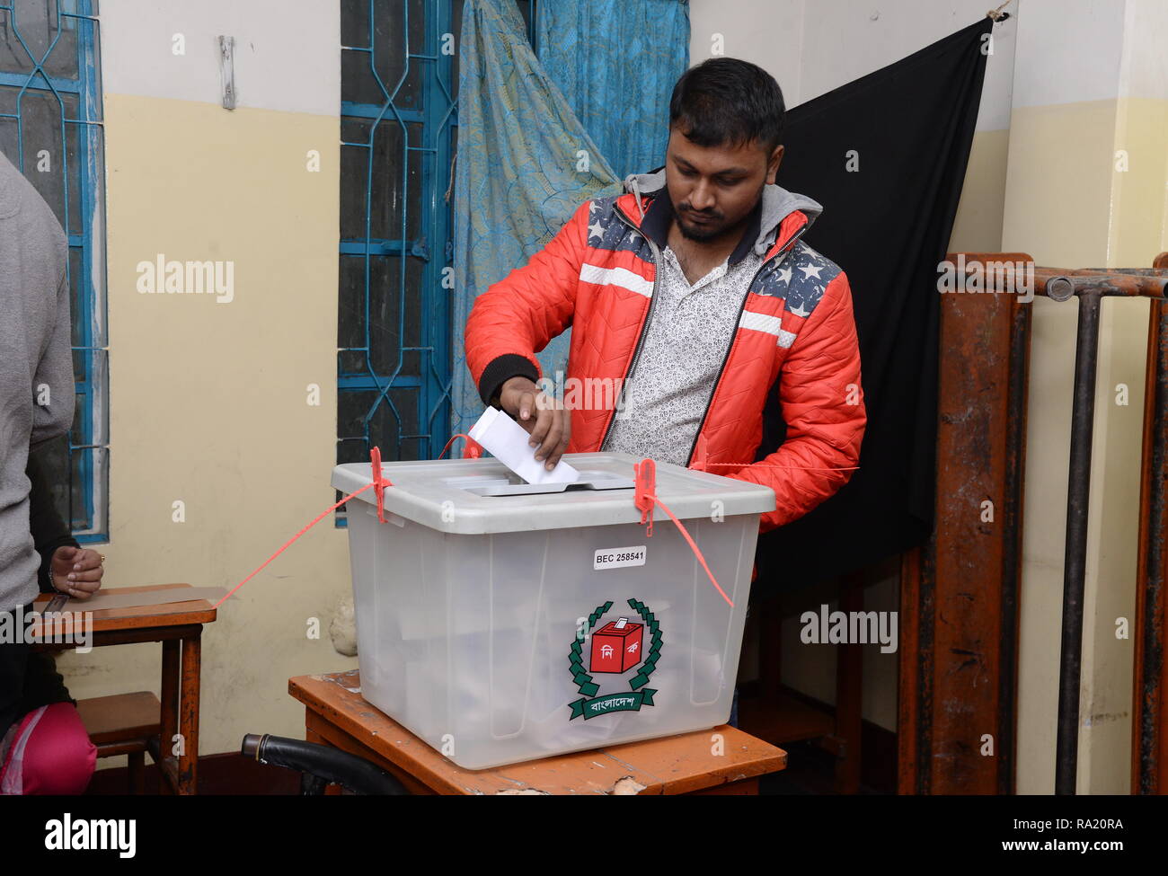 Dhaka, Bangladesh. 30th Dec, 2018. 11th Parliament election of 300 ...