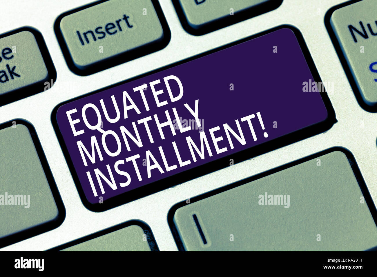 Equated monthly installment hi-res stock photography and images - Alamy