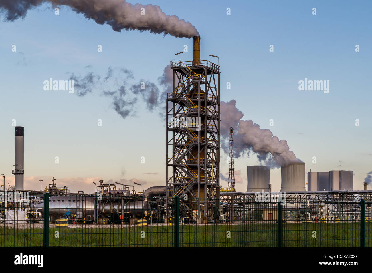 Coal power plant Lippendorf Germany Stock Photo - Alamy