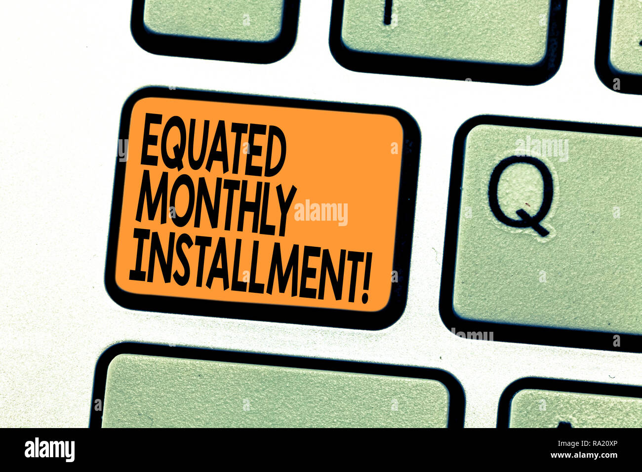 Equated monthly installment hi-res stock photography and images - Alamy