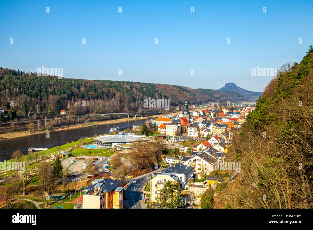 Bad Schandau, Erzgebirge, Germany Stock Photo - Alamy