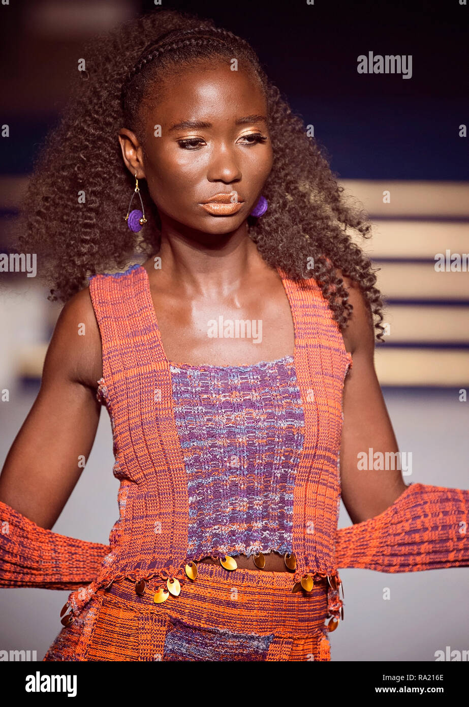Africa Fashion Show 2018. Model images taken from press pit by ...