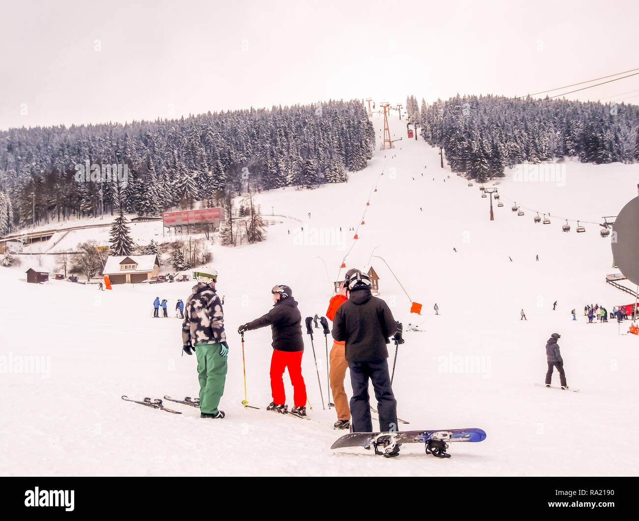 Fichtelberg winter hi-res stock photography and images - Alamy