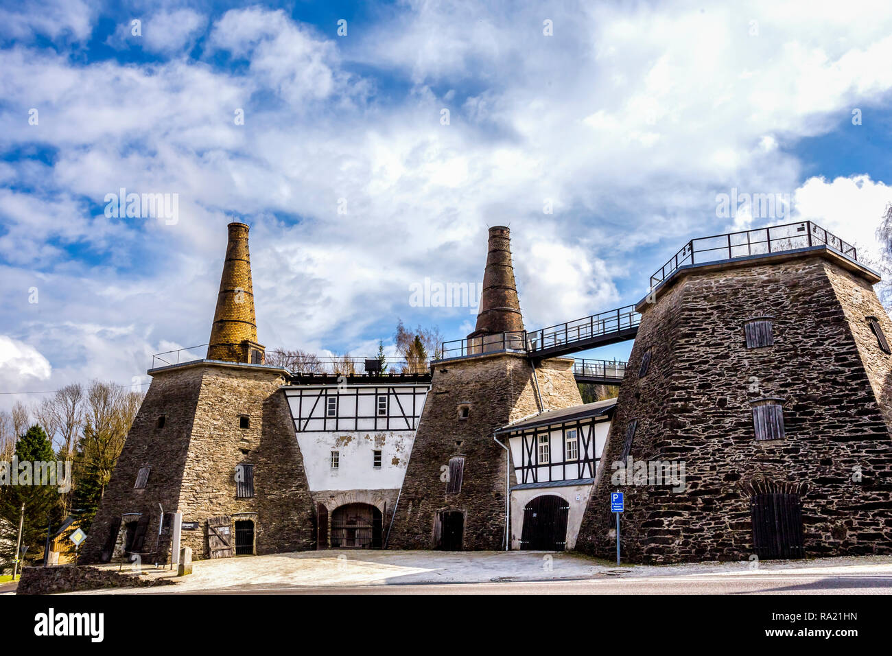 Lime Mining, Lengefeld, Saxony, Germany Stock Photo - Alamy