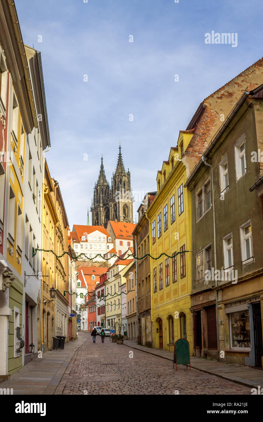 Meissen saxony castle mountain hi-res stock photography and images - Alamy