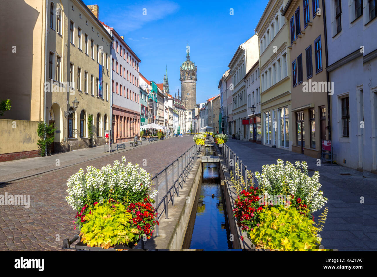 Castle church wittenberg hi-res stock photography and images - Alamy