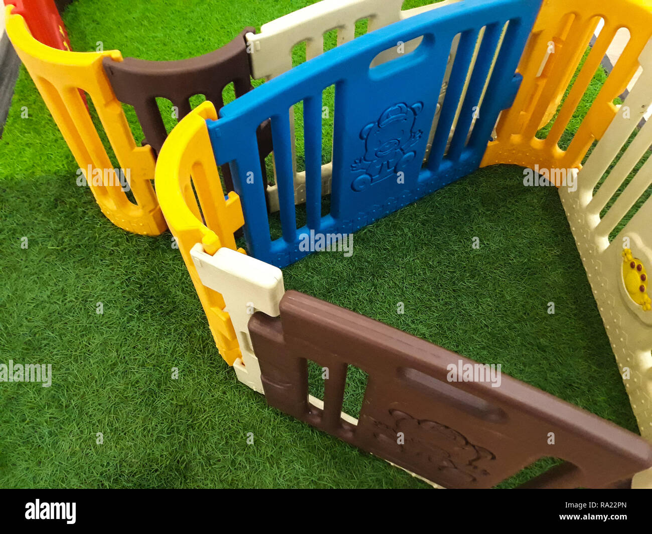 BEKASI, WEST JAVA, INDONESIA. JANUARY, 2 2019 : playground for kids ...