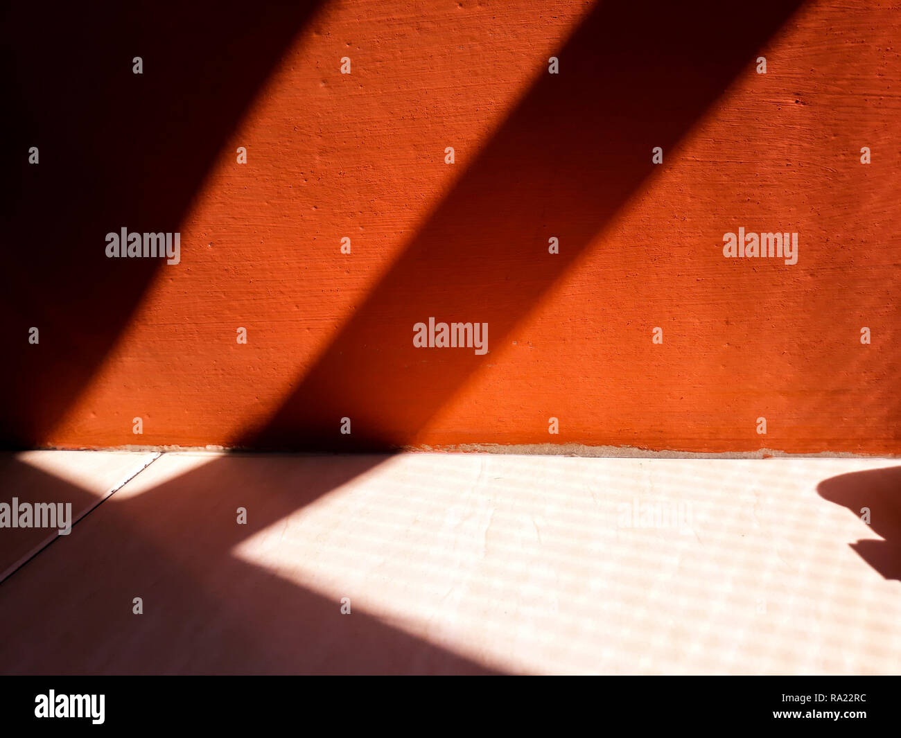 shadow of sunshine in summer. wall background Stock Photo - Alamy