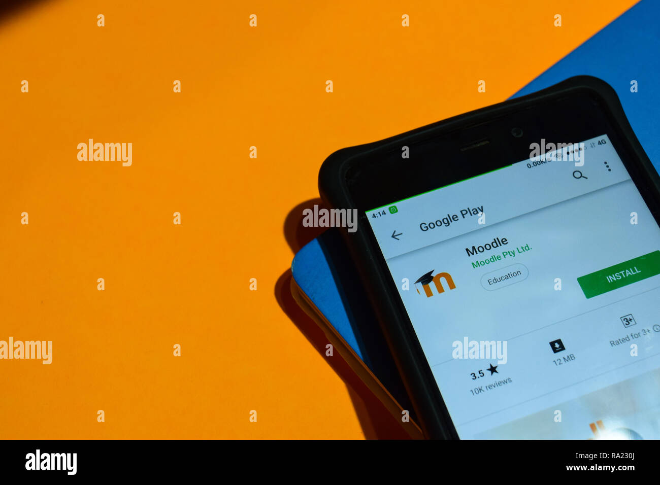 Moodle logo hi-res stock photography and images - Alamy