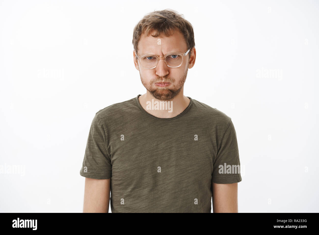 Angry mad pouting hi-res stock photography and images - Alamy