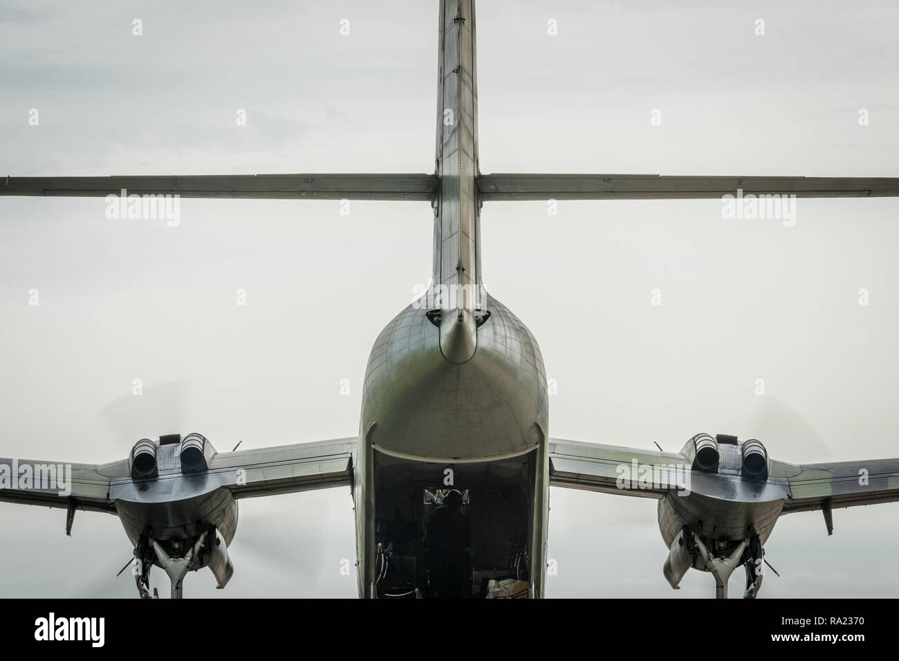 Military cargo craft Stock Photo - Alamy