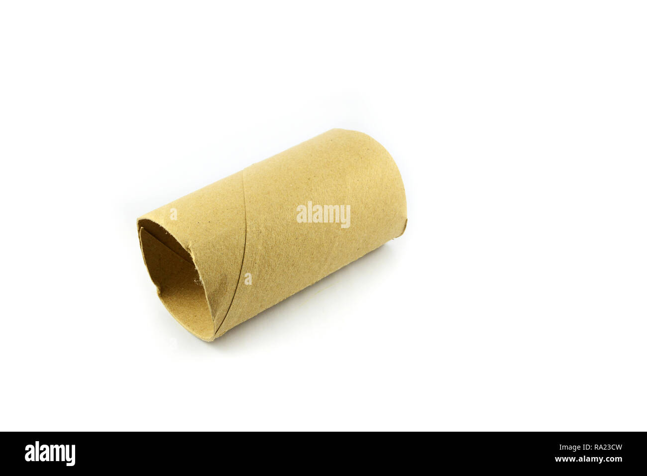 Recycled paper tubes Cut Out Stock Images & Pictures - Alamy