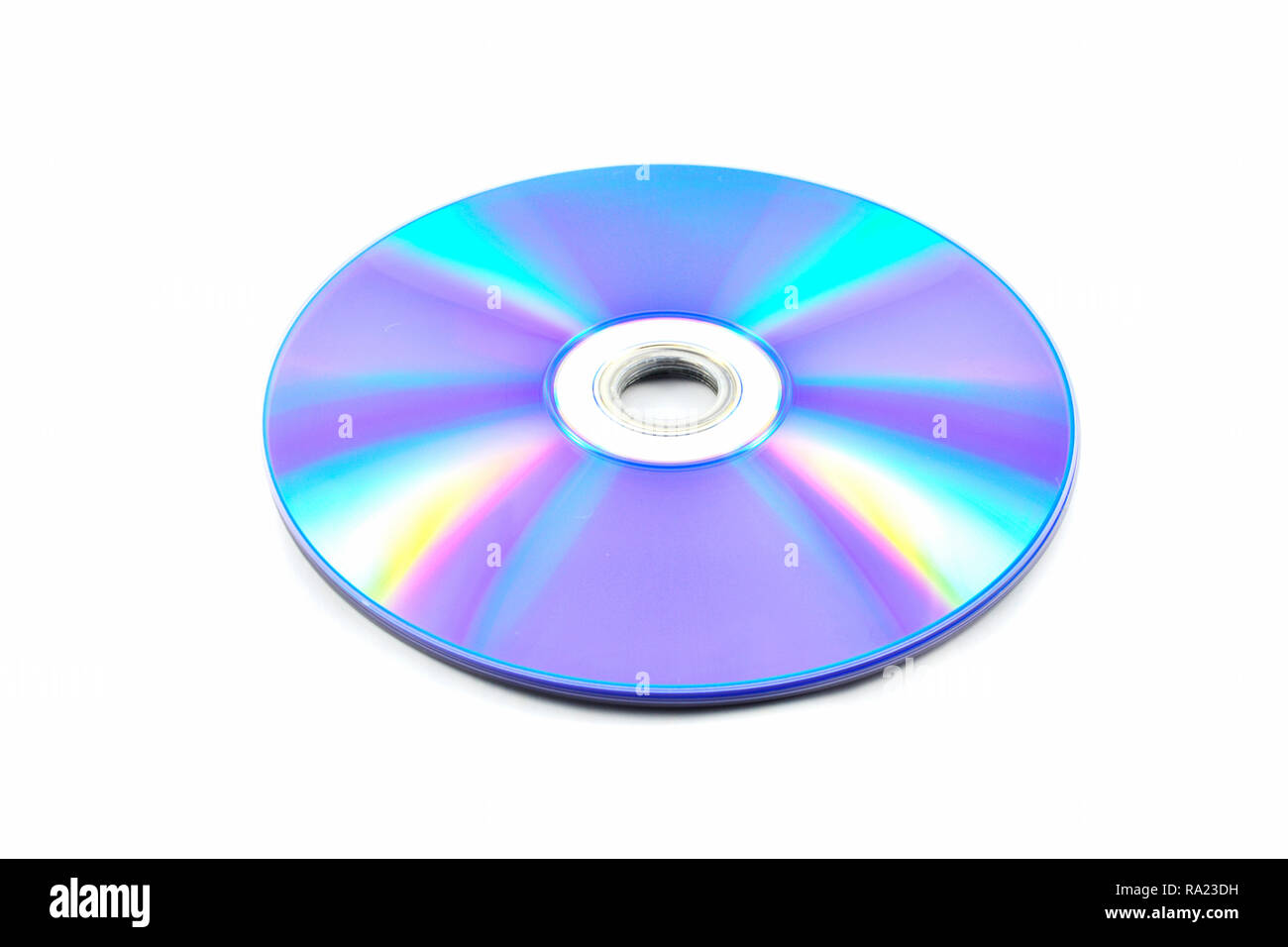 dvd disc / dvd or blue ray disc isolated on white background Stock ...