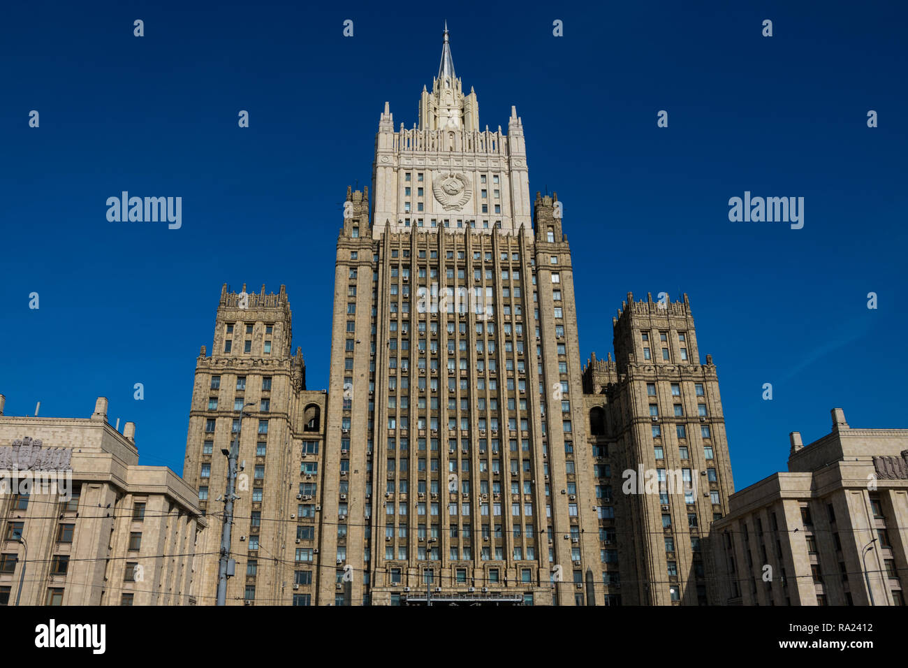 Moscow seven sisters buildings hi-res stock photography and images - Alamy