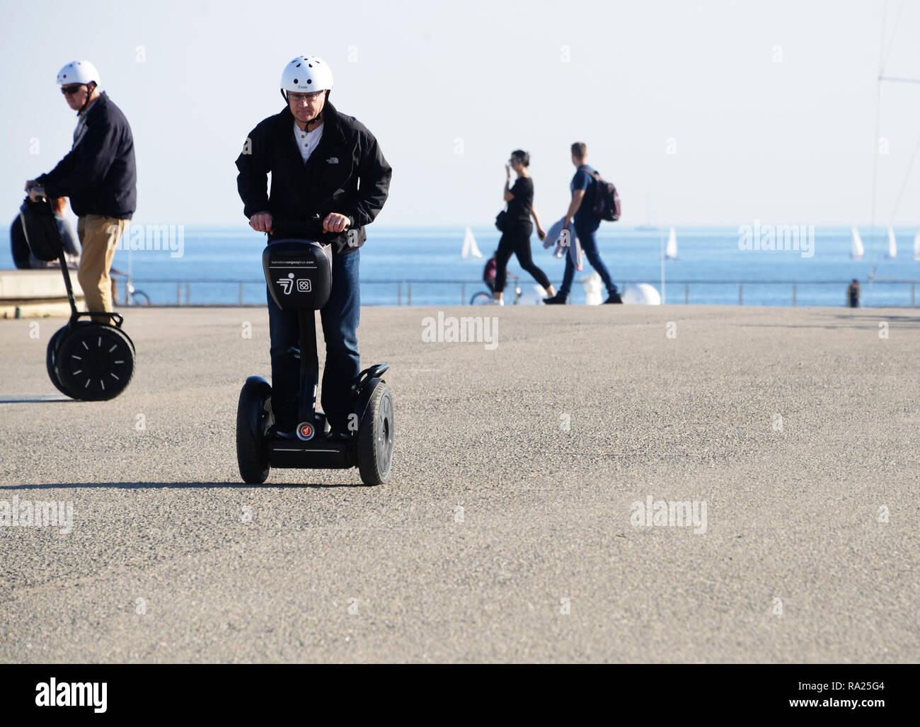 Segways barcelona hi-res stock photography and images - Alamy