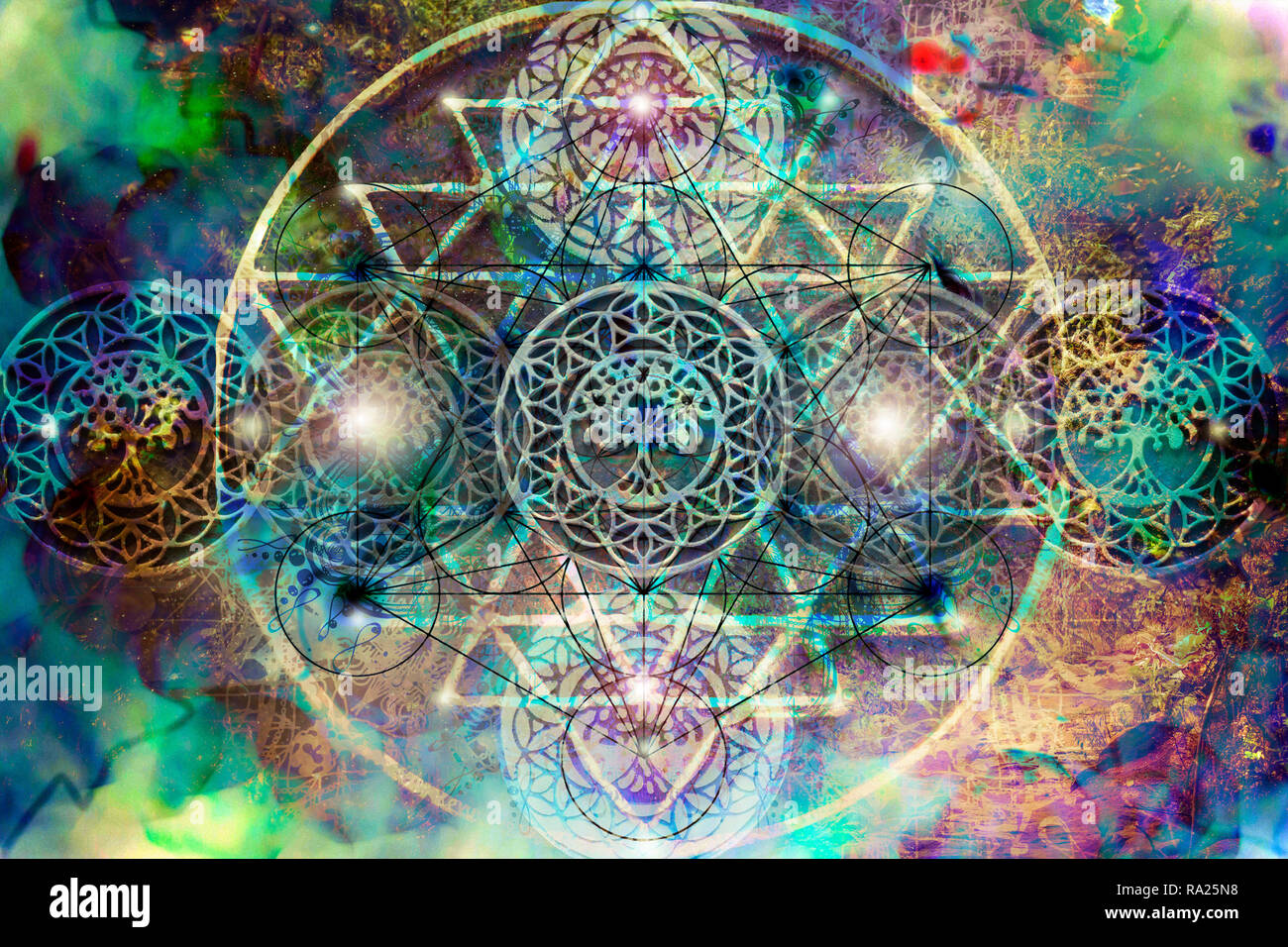Sacred Geometry Background
