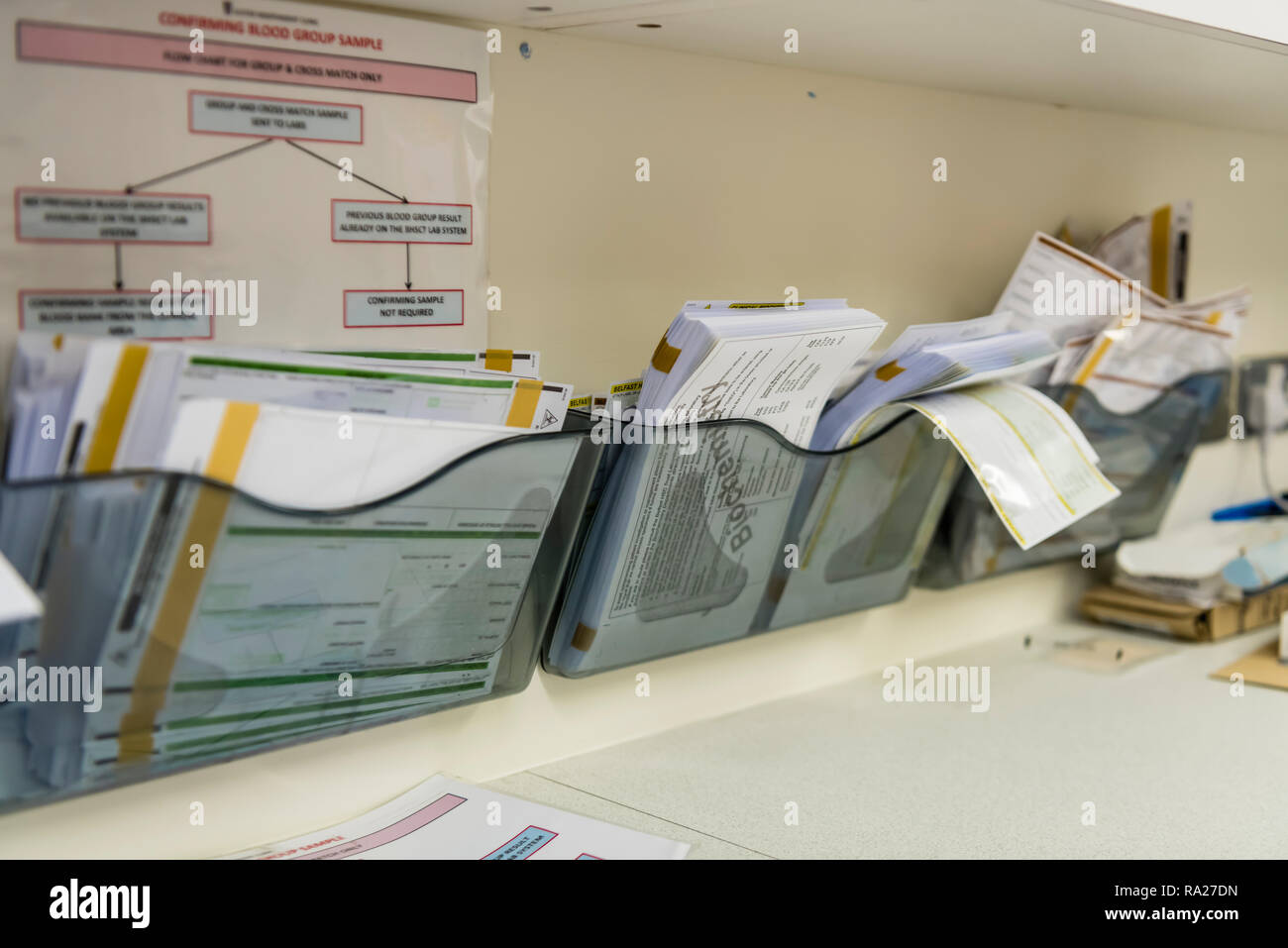 Blood test form hi-res stock photography and images - Alamy