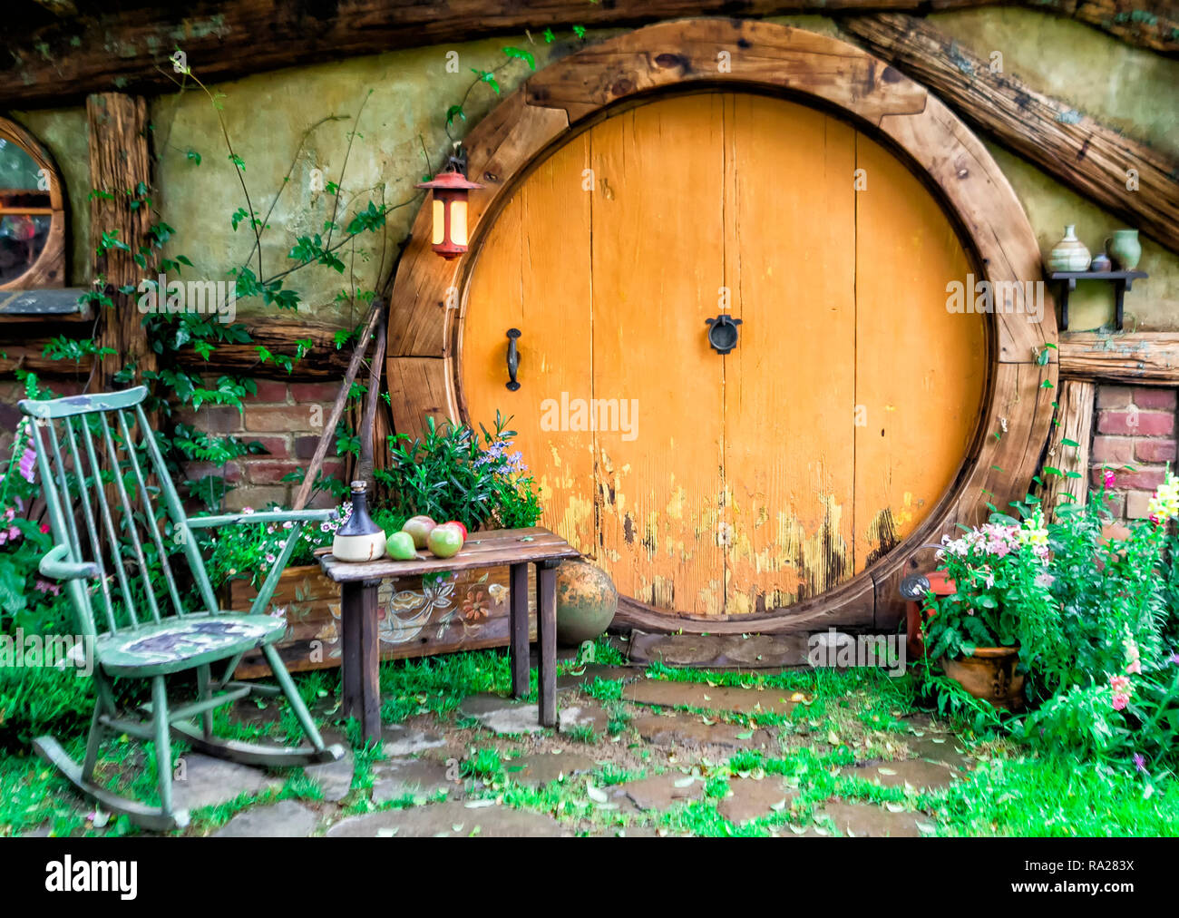1st of December, 2018: Hobbit House at Hobbiton Movie Set - Matamata ...