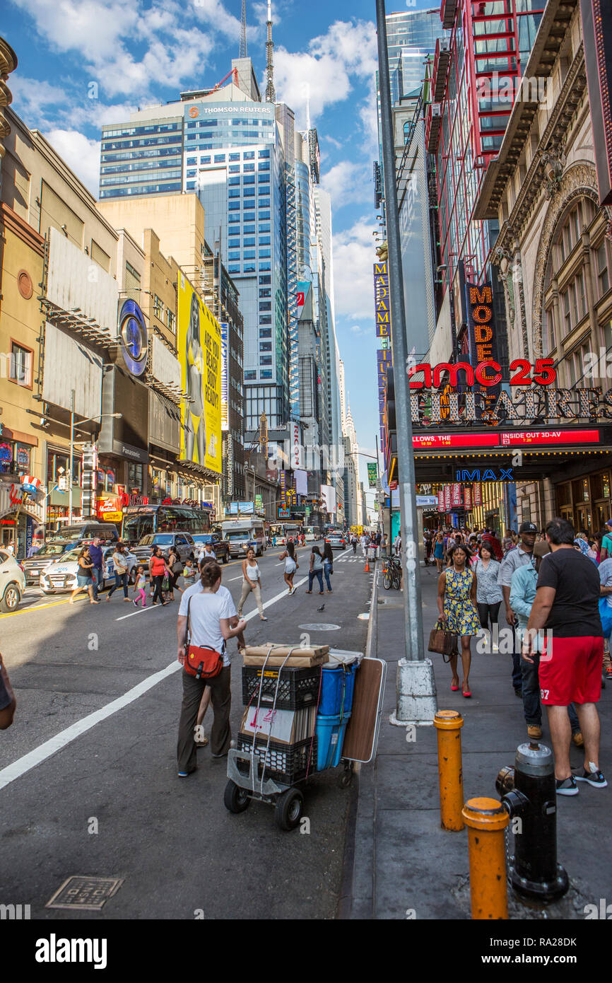 New york city theater hi-res stock photography and images - Alamy